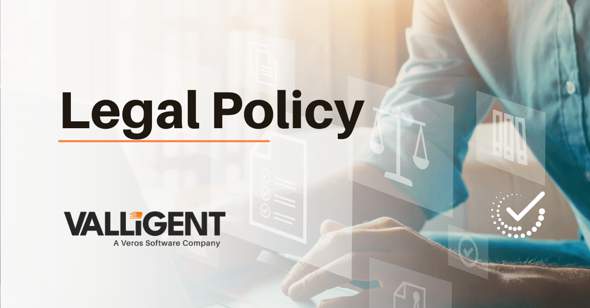 Privacy Policy | Valligent, a Veros Software Company