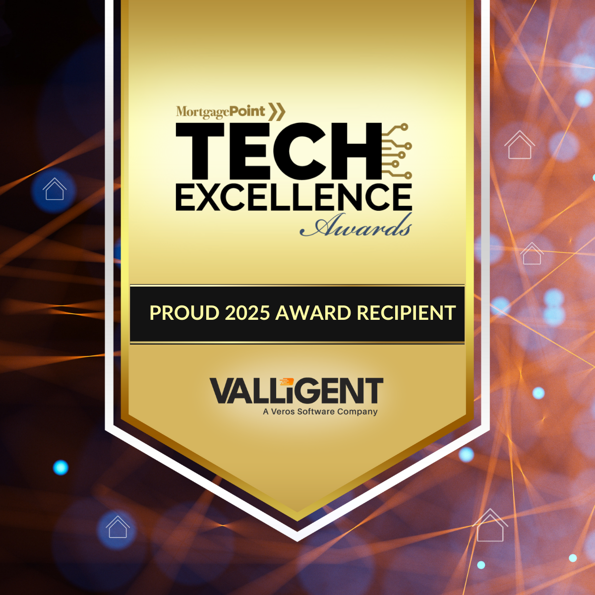 Valligent's Virtual Valuations Earns 2025 MortgagePoint Tech Excellence ...